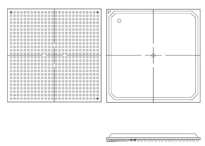 Xilinx Field Programmable Gate Array Fpga Part Xc3s1400an 4fgg67 Dex