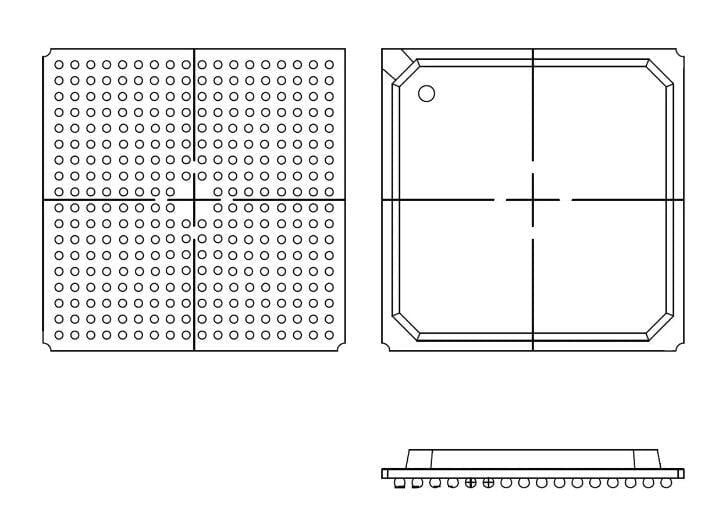 Xilinx Field Programmable Gate Array Part Xc3s500e 4fgg320c Fpga Dex